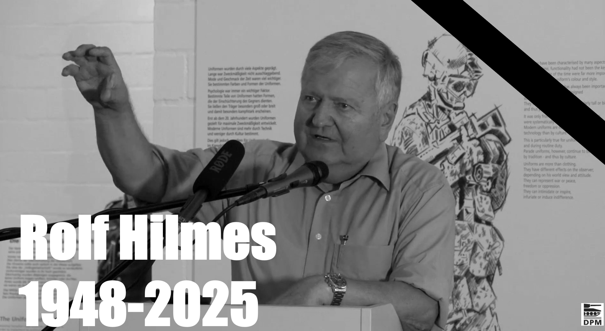 Zum Tode von Rolf Hilmes - DPM